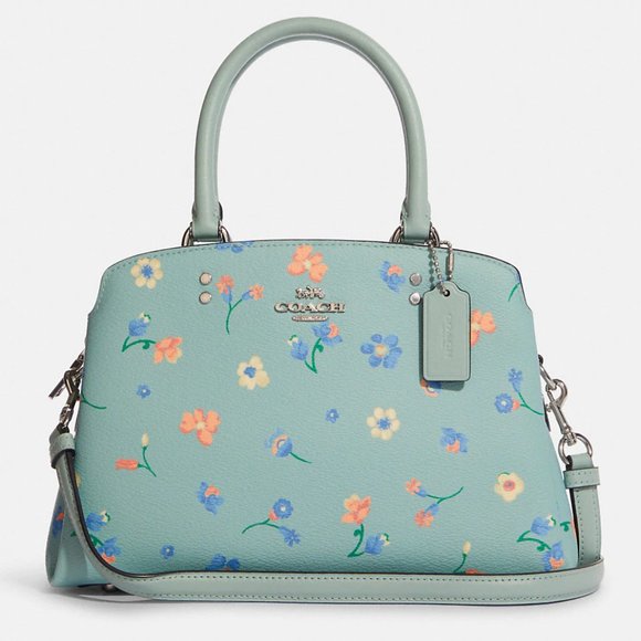 Coach | Bags | Coach Mini Lillie Carryall Mystical Floral Print ...